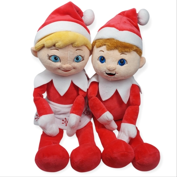 Build-A-Bear | Toys | The Elf On The Shelf Build A Bear Plush Doll Set ...
